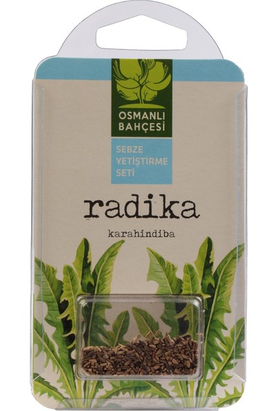 Osmanlı Bahçesi Radika Tohumu + Organik Solucan Gübresi Paketi