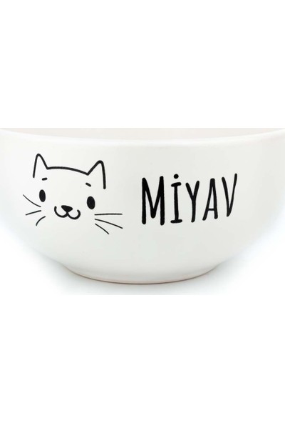 Palto Tasarım Miyav Tasarım Seramik Kase Palto Tasarım Miyav Tasarım Seramik Kase