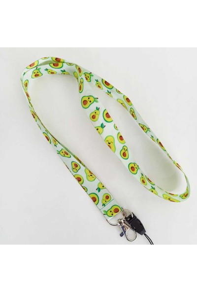 Makko Polo Avokado Desenli Boyun Askı İpi Makko Polo Avokado Desenli Boyun Askı İpi