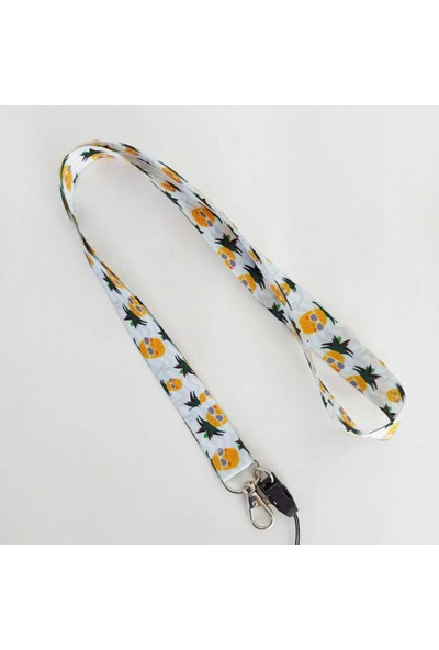 Makko Polo Ananas Desenli Boyun Askı İpi Makko Polo Ananas Desenli Boyun Askı İpi