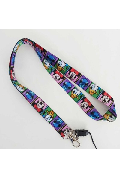 Makko Polo Karakterler Desenli Boyun Askı İpi Makko Polo Karakterler Desenli Boyun Askı İpi