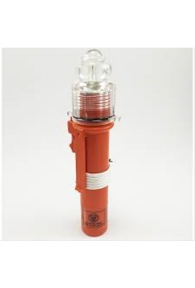 Can Yeleği Feneri Çakarlı Kırmızı Beyaz LED Işık