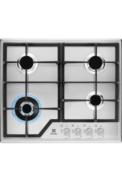 Electrolux EGS6436SX SpeedBurner Inox Ankastre Ocak Electrolux EGS6436SX SpeedBurner Inox Ankastre Ocak