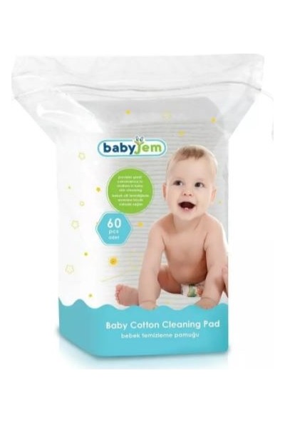 Babyjem Bebek Temizleme Pamuğu