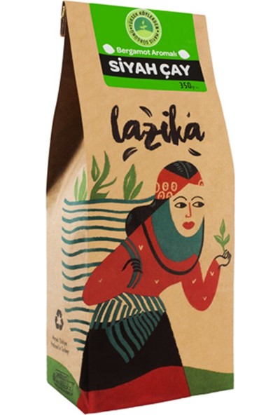 Lazika Bergamot Aromalı Siyah Çay 350 gr