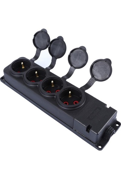 Bylion Monofaze Kauçuk 4'lü Priz