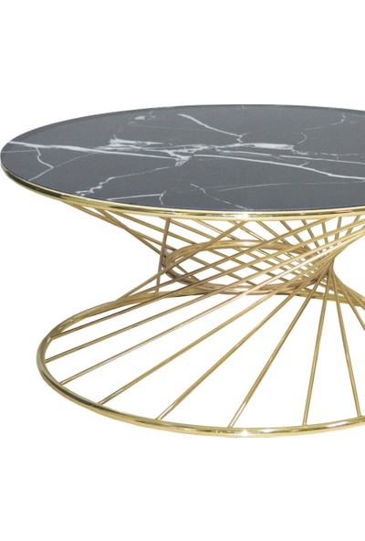 Bengi Ortasehpa Sepet Siyah Temperli Cam Gold Ayak Bengi Ortasehpa Sepet Siyah Temperli Cam Gold Ayak