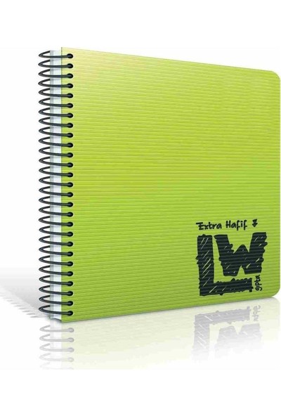 Gıpta LW 4+1 A4 Seperatörlü Plastik Kapak Defter 150 Yaprak