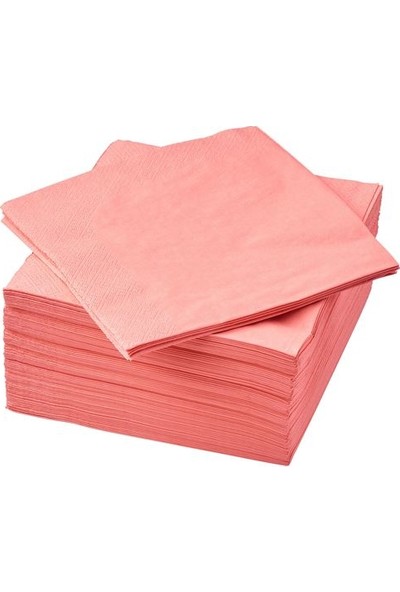 Ikea Fantastisk 50'li Toz Pembe Peçete 40x40 cm Ikea Fantastisk 50'li Toz Pembe Peçete 40x40 cm