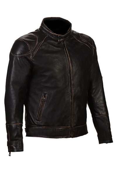 Vexo Vintage Deri Mont Siyah