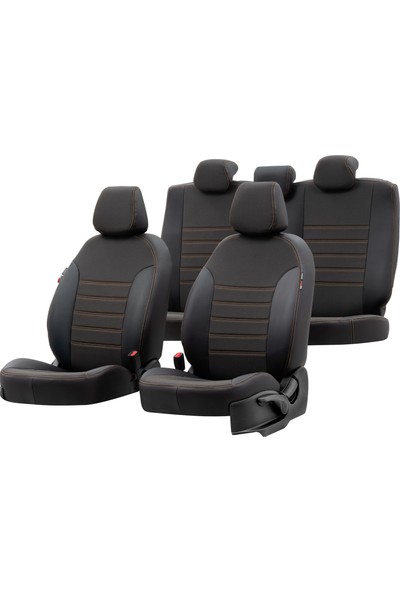 Otom Nissan Qashqai 2014-Sonrası Özel Üretim Koltuk Kılıfı Paris Design Bej - Siyah Otom Nissan Qashqai 2014-Sonrası Özel Üretim Koltuk Kılıfı Paris Design Bej - Siyah