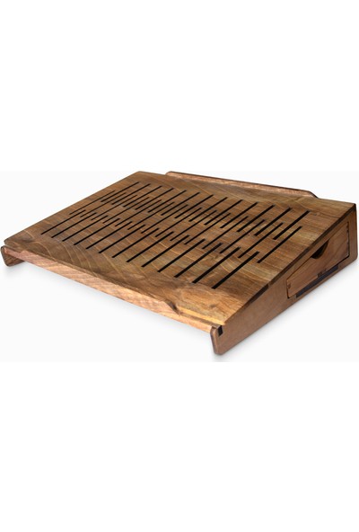 Woodsaka Walstand 2.0 - Çekmeceli Laptop Standı - 17 Inch