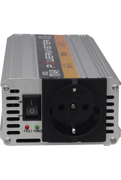 Powermaster PM-11149 12 Volt 1000 Watt Modıfıed Sınus Inverter Powermaster PM-11149 12 Volt 1000 Watt Modıfıed Sınus Inverter