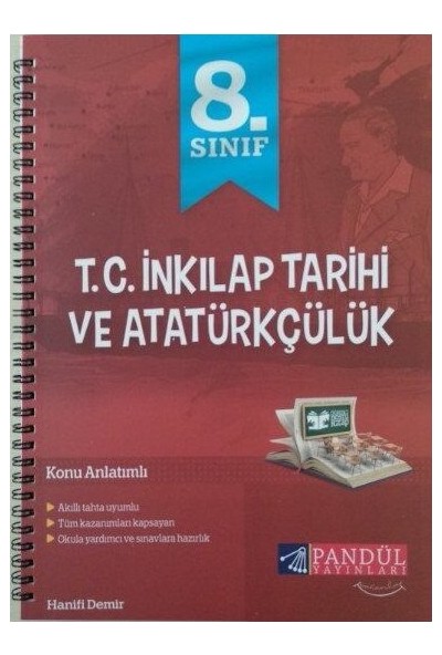 Pandül Yayınları 8. Sınıf T.C. İnkılap Tarihi ve Atatürkçülük Defteri Pandül Yayınları 8. Sınıf T.C. İnkılap Tarihi ve Atatürkçülük Defteri