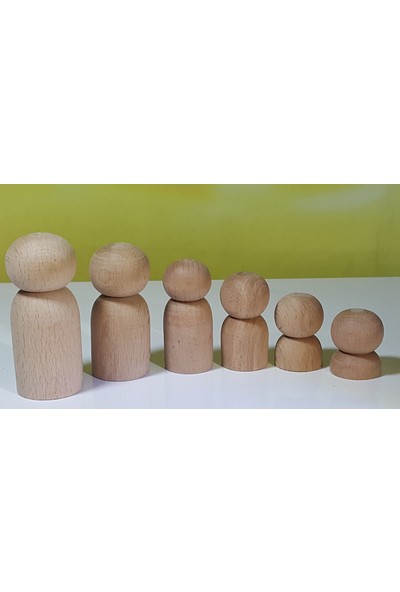 Ztshobi Peg Bebek 6'lı Aile Seti