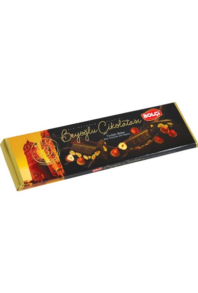 Bolçi Bitter Fındıklı Beyoğlu Çikolatası 300GR Bolçi Bitter Fındıklı Beyoğlu Çikolatası 300GR