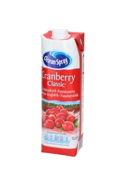 Ocean Spray Cranberry Juice (Kızılcık Suyu) 1 Lt Ocean Spray Cranberry Juice (Kızılcık Suyu) 1 Lt