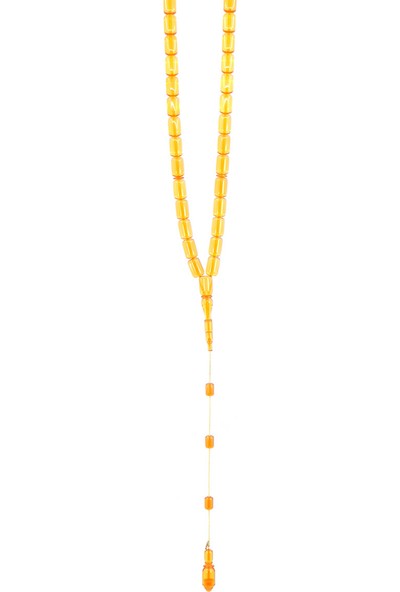 Vetesbih Usta Işi Osmanlı Ateş Kehribar Tesbih