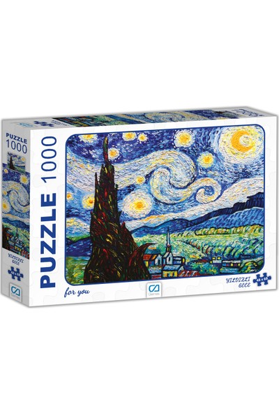 Ca Games Yıldızlı Gece Puzzle 1000 Parça