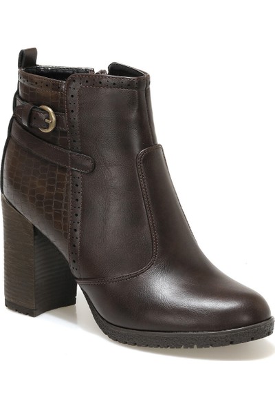 Polaris 316259.Z Kahverengi Kadın Topuklu Bot