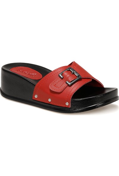 Polaris 91.158680.Z1Fx Kırmızı Kadın Terlik