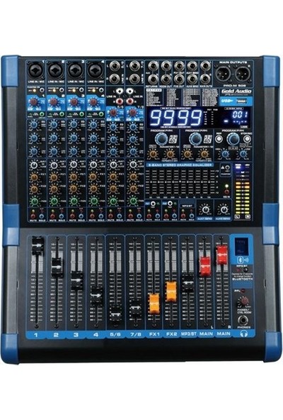 Gold Audio Pro-M 508 Deck Mikser - 8 Kanal Gold Audio Pro-M 508 Deck Mikser - 8 Kanal