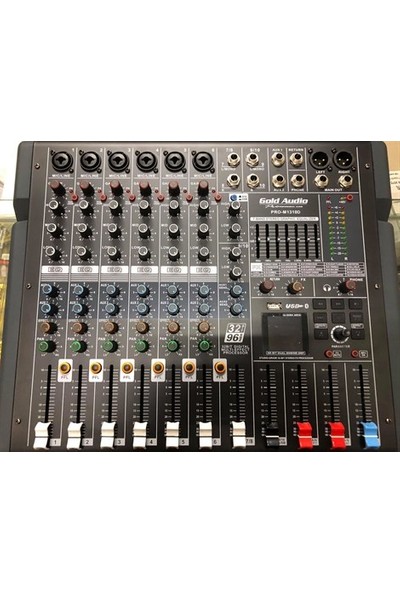 Gold Audio PRO-M1310D Anfili Power Mikser - 2X350 Watt 10 Kanal Gold Audio PRO-M1310D Anfili Power Mikser - 2X350 Watt 10 Kanal