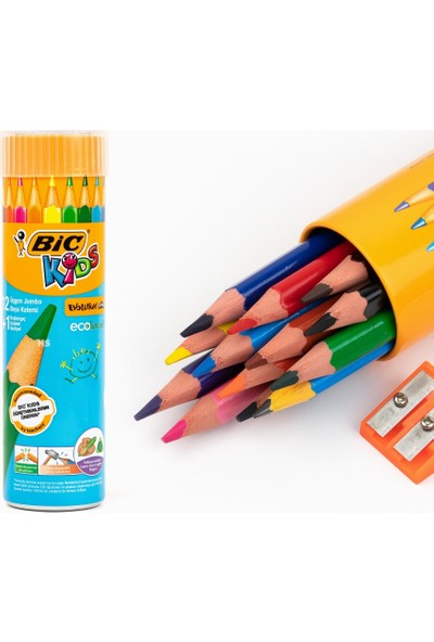 Bic Kids 12+1 Metal Tüp Kuru Boya Seti (Kalemtraş Hediyeli) Bic Kids 12+1 Metal Tüp Kuru Boya Seti (Kalemtraş Hediyeli)