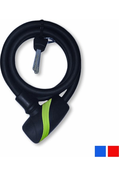 Epic Luky 12X120 Anahtarlı Bisiklet Kilidi KLT-124 Epic Luky 12X120 Anahtarlı Bisiklet Kilidi KLT-124