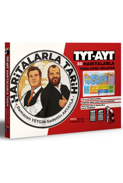 Benim Hocam Yayınları TYT -AYT 3D Haritalarla Tarih Konu Anlatımı Benim Hocam Yayınları TYT -AYT 3D Haritalarla Tarih Konu Anlatımı