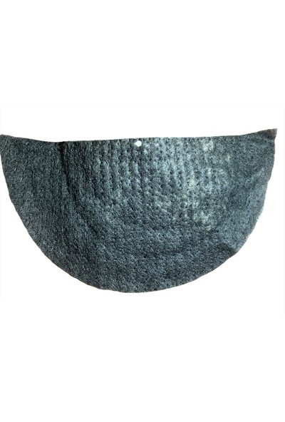 Vatkanet Yumuşak 5 mm İnce Vatka Siyah ( 5 Çift )