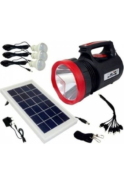 Gold Silver GS-345 Güneş Enerji Sistemli Fener