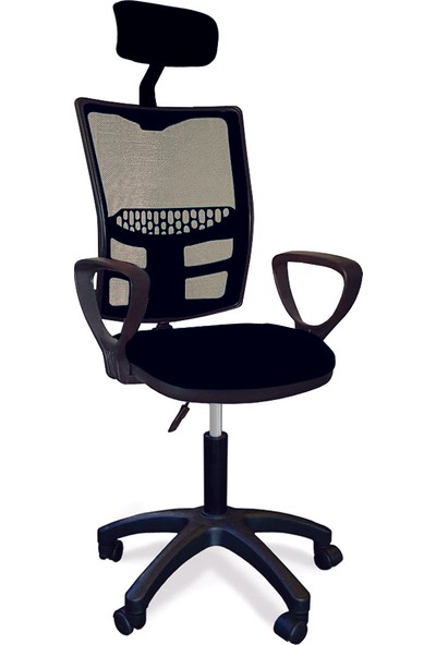 Egesit Porto 20 Siyah Çalışma Koltuğu - Yönetici Koltuğu - Oyuncu Koltuğu