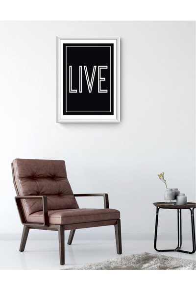 Lyn Home & Decor Tablo 33.5X43,5 Beyaz Tablo Lyn Home & Decor Tablo 33.5X43,5 Beyaz Tablo