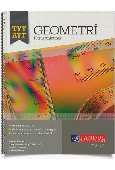 Pandül Yayınları TYT - AYT Geometri Defteri Pandül Yayınları TYT - AYT Geometri Defteri