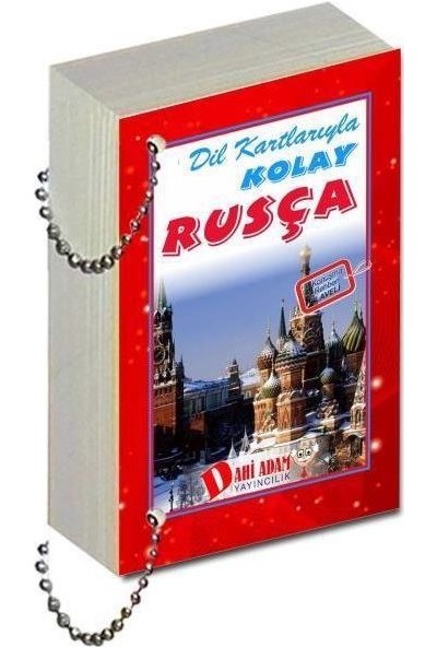 Dahi Adam Yayıncılık Rusça Dil Kartı Dahi Adam Yayıncılık Rusça Dil Kartı