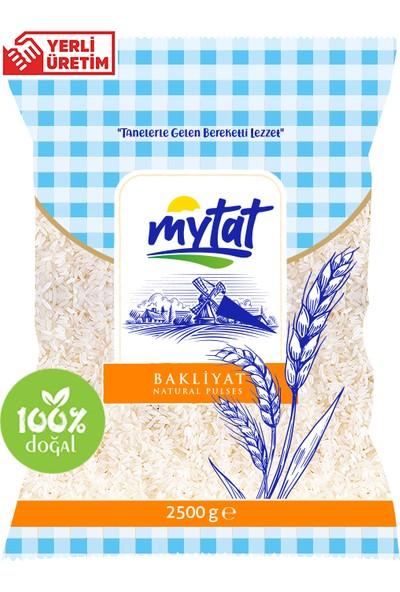 Mytat Yerli Üretim Osmancık Pirinç 2.5 kg Mytat Yerli Üretim Osmancık Pirinç 2.5 kg