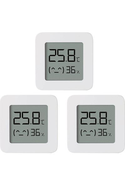 Xiaomi 3 Adet Xiaomi Bt Termometre 2 Kablosuz Akıllı Elektrikli