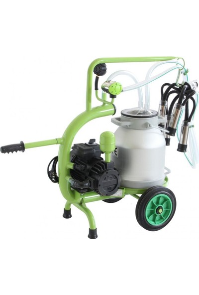 Bartech Süt Sağma Makinesi Tek Sağım C20 Alüminyum Kuru 20LT Bartech Süt Sağma Makinesi Tek Sağım C20 Alüminyum Kuru 20LT