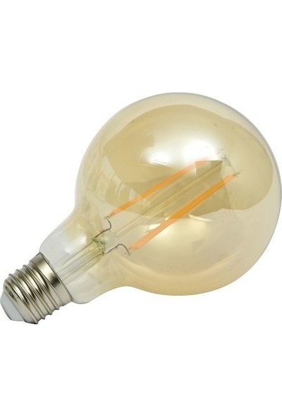 Maxima G95 Edison Led 4W Uzun Filament 2700K Amber Sarı Işık Maxima G95 Edison Led 4W Uzun Filament 2700K Amber Sarı Işık