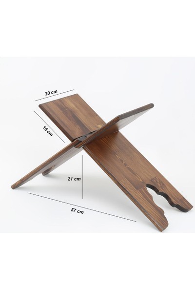 Ikranur Ahşap Rahle (55 Cm) Kahve Ikranur Ahşap Rahle (55 Cm) Kahve