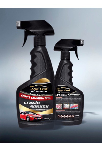 The End Of Sunburn Araç Güneş Yanığı Vernik Sökücü The End Of Sunburn Araç Güneş Yanığı Vernik Sökücü