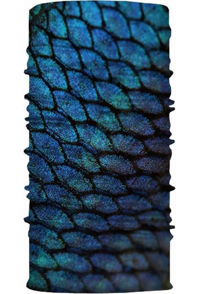 Knmaster Blue Scales Outdoor / Bisiklet / Motosiklet Çok Amaçlı Bandana Boyunluk Knmaster Blue Scales Outdoor / Bisiklet / Motosiklet Çok Amaçlı Bandana Boyunluk