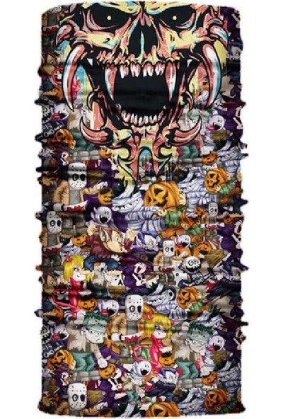 Knmaster Damien Outdoor / Bisiklet / Motosiklet Çok Amaçlı Bandana Boyunluk