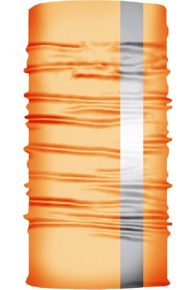 Knmaster Orange Reflective Outdoor / Bisiklet / Motosiklet Çok Amaçlı Bandana Boyunluk