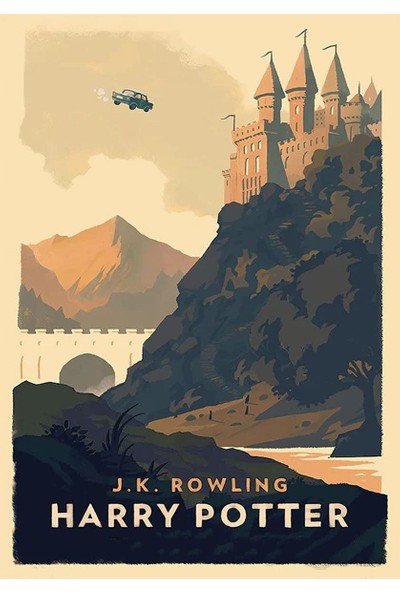 YCB Tasarım Harry Potter Posteri Afişi