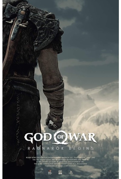 YCB Tasarım God Of War Posteri Afişi