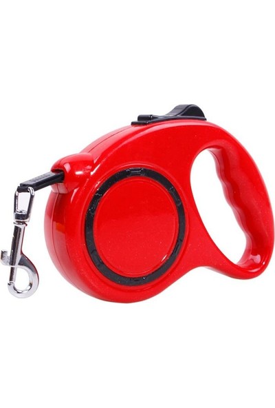 Kedi Köpek Gezgirme Tasması 3 Metre Kırmızı