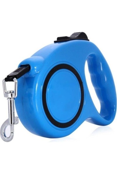 Kedi Köpek Gezgirme Tasması 5 Metre Mavi