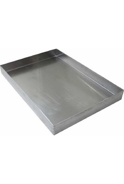 Ersanat Ebru Teknesi Krom Paslanmaz 0,80 mm 35.5 x 50.5 cm